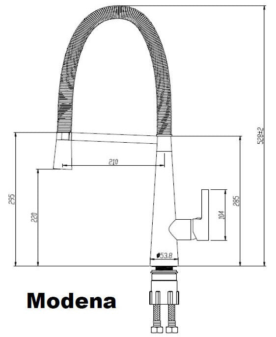 Chrome Modena Kitchen Sink Mixer Tap | Grand Taps – TJM DIRECT