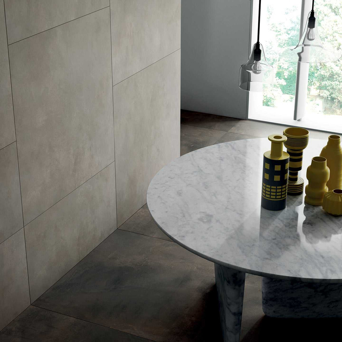 800x800mm Make Grigio Corten Italian Porcelain Tiles (IT0095) – TJM DIRECT